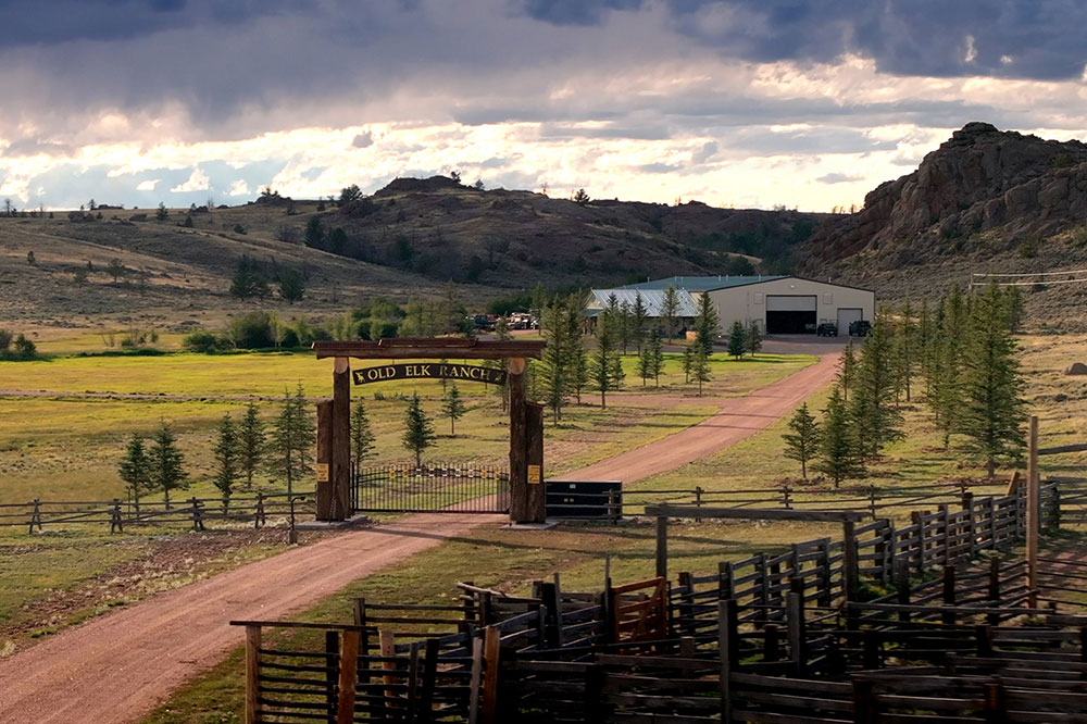 Old Elk Ranch in Wyoming For Sale - Hall & Hall